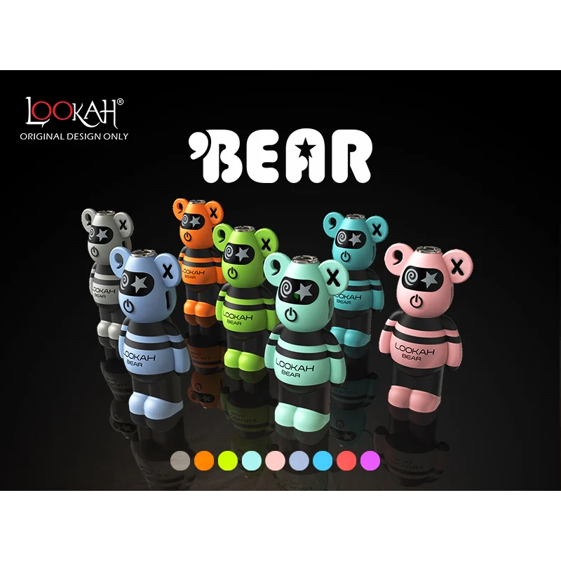 Lookah | Bear 510 Thread Battery Singles-PINK – VaporTech Wholesale